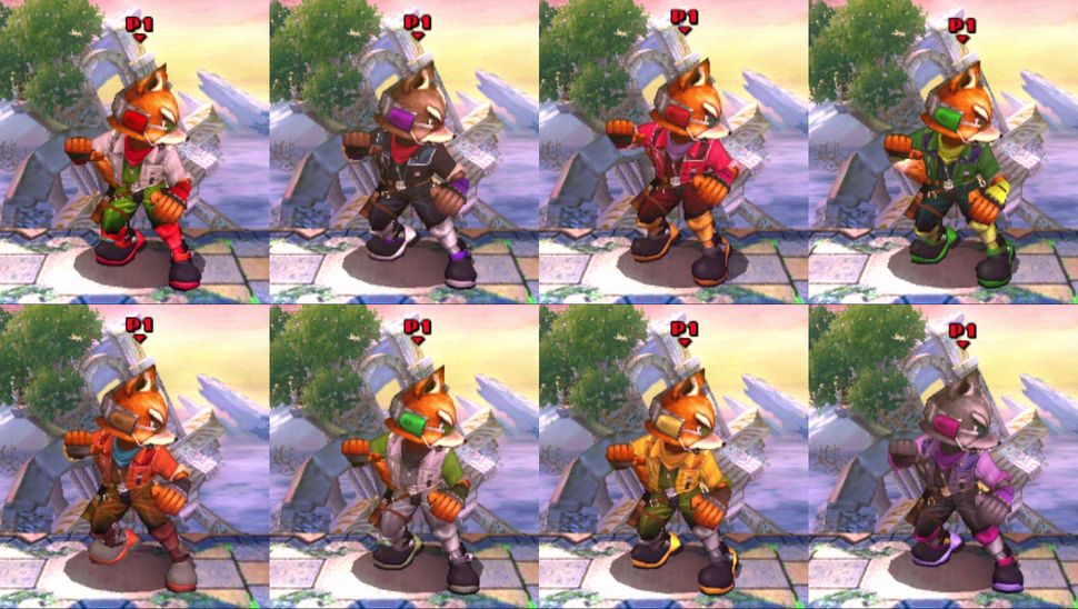 A guide to Super Smash Bros. Wii U/3DS's many alternate costumes ...