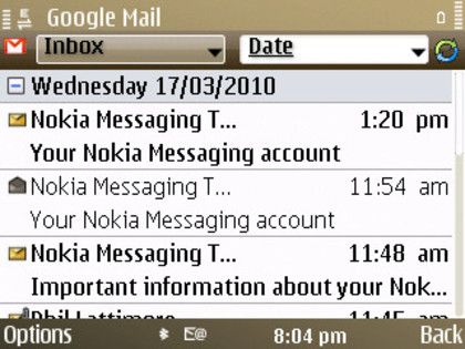 Nokia E72: Calls - Nokia E72 review - Page 4 | TechRadar