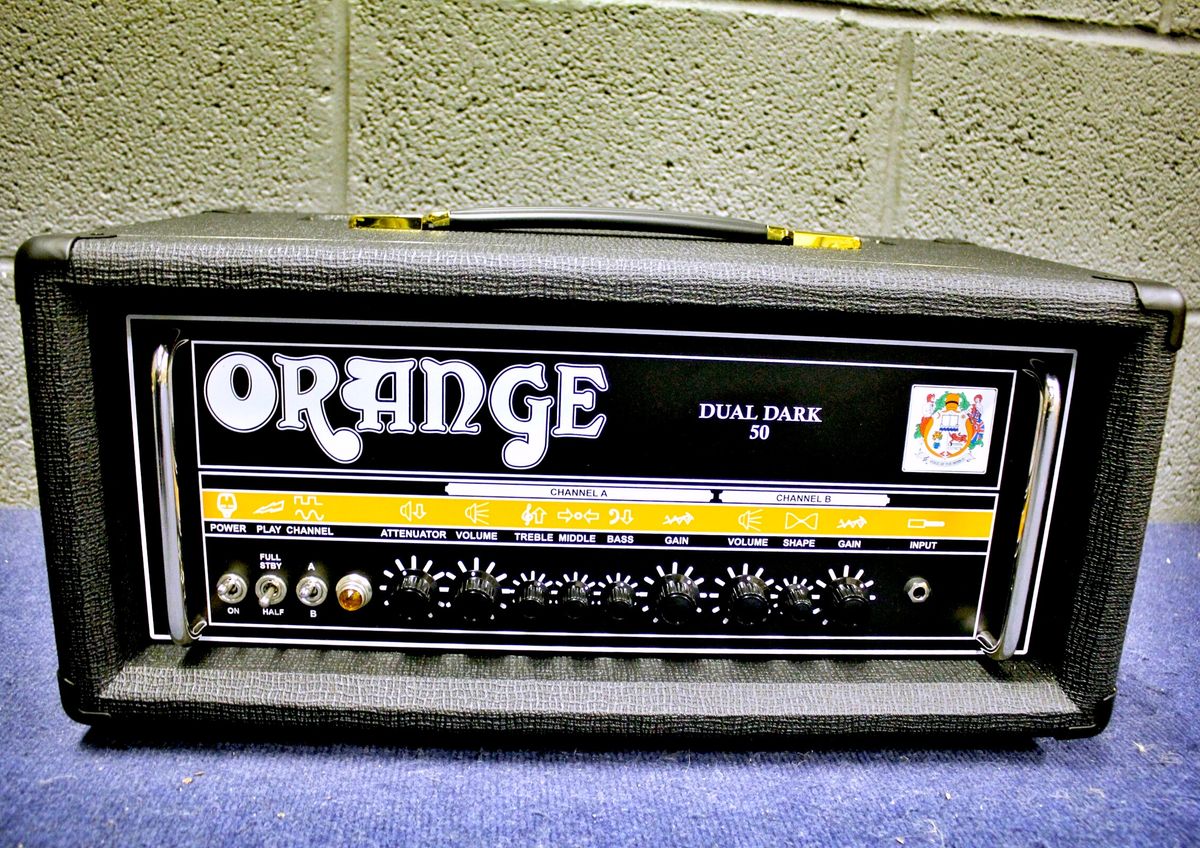 In pictures: Orange Dual Dark 50 unboxed | MusicRadar
