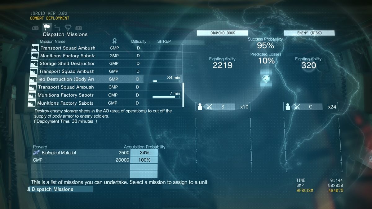 The fastest way to grow Mother Base in Metal Gear Solid 5 The Phantom ...