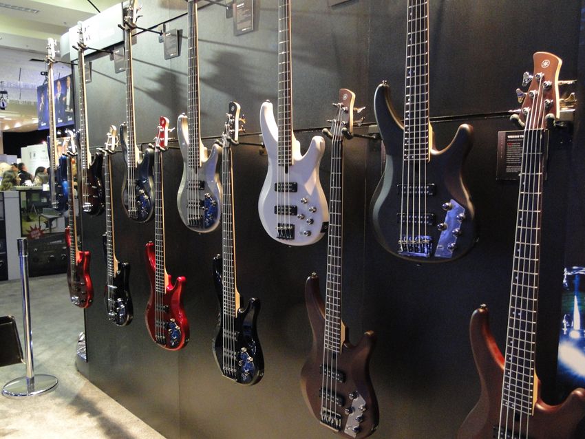 NAMM 2014: Yamaha booth in pictures - basses | MusicRadar