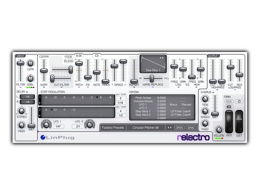 LinPlug Relectro is company's first effect plug-in | MusicRadar
