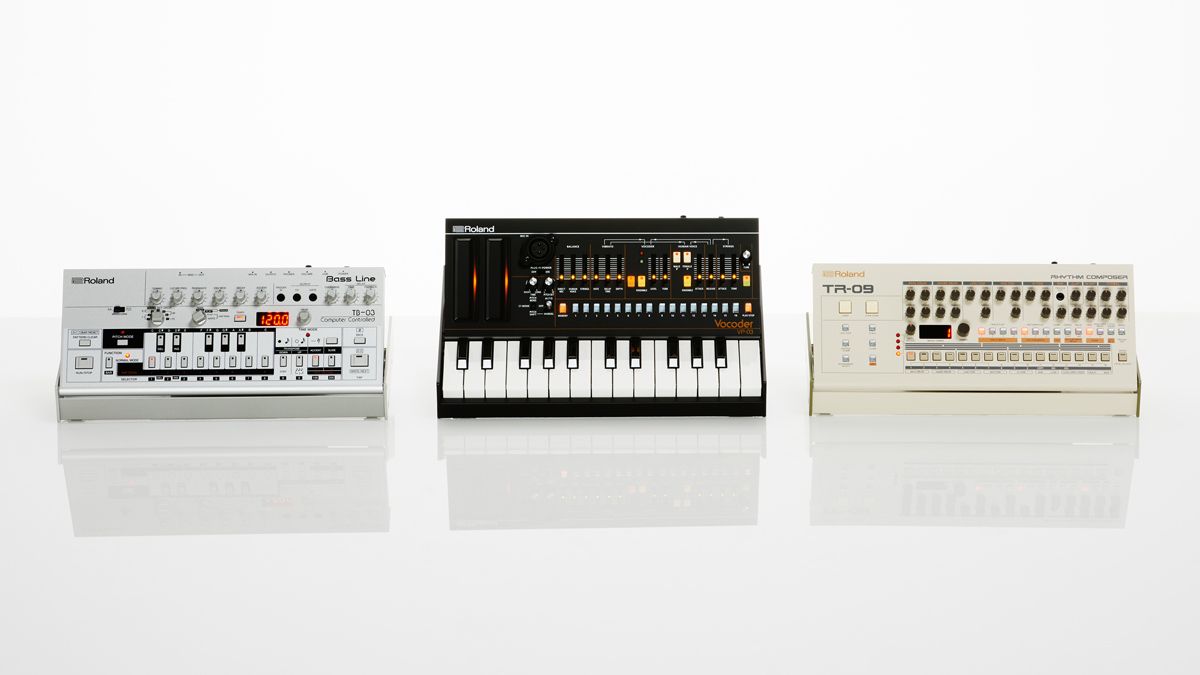 Roland adds the TR-09 drum machine, TB-03 bassline synth and VP-03 ...