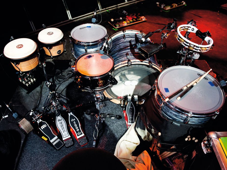 Drum kits of the pros: stars' live and studio drum setups in pictures ...