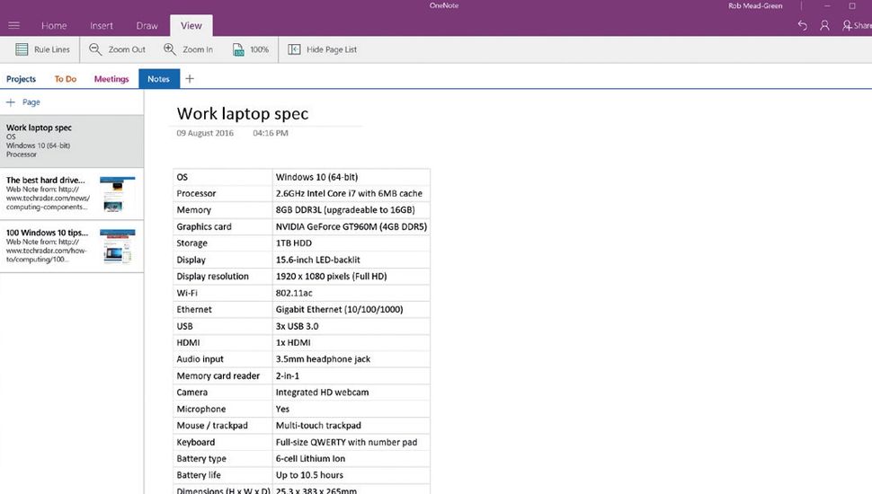 How to use OneNote | TechRadar