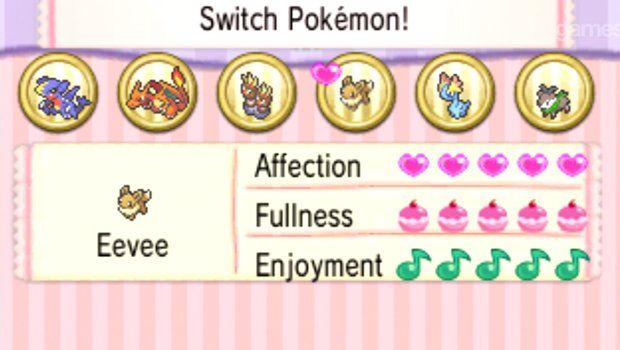 Pokemon-Amie Affection Guide for Pokemon X and Y | GamesRadar+
