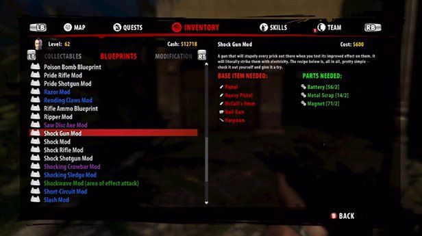 Dead Island Riptide weapons guide and blueprint locations | GamesRadar+