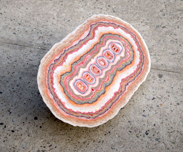 3D typography in layered wax | Creative Bloq