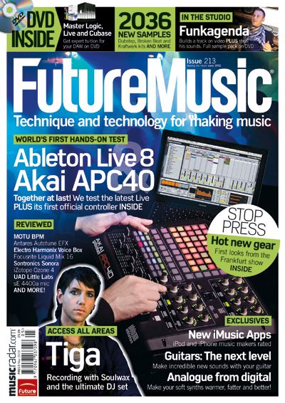 Future Music issue 213, May, on sale today! | MusicRadar