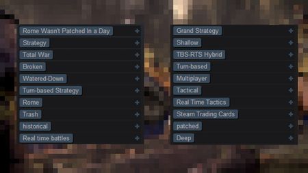 Try to guess these games by their outlandish, absurd Steam Tag pages ...