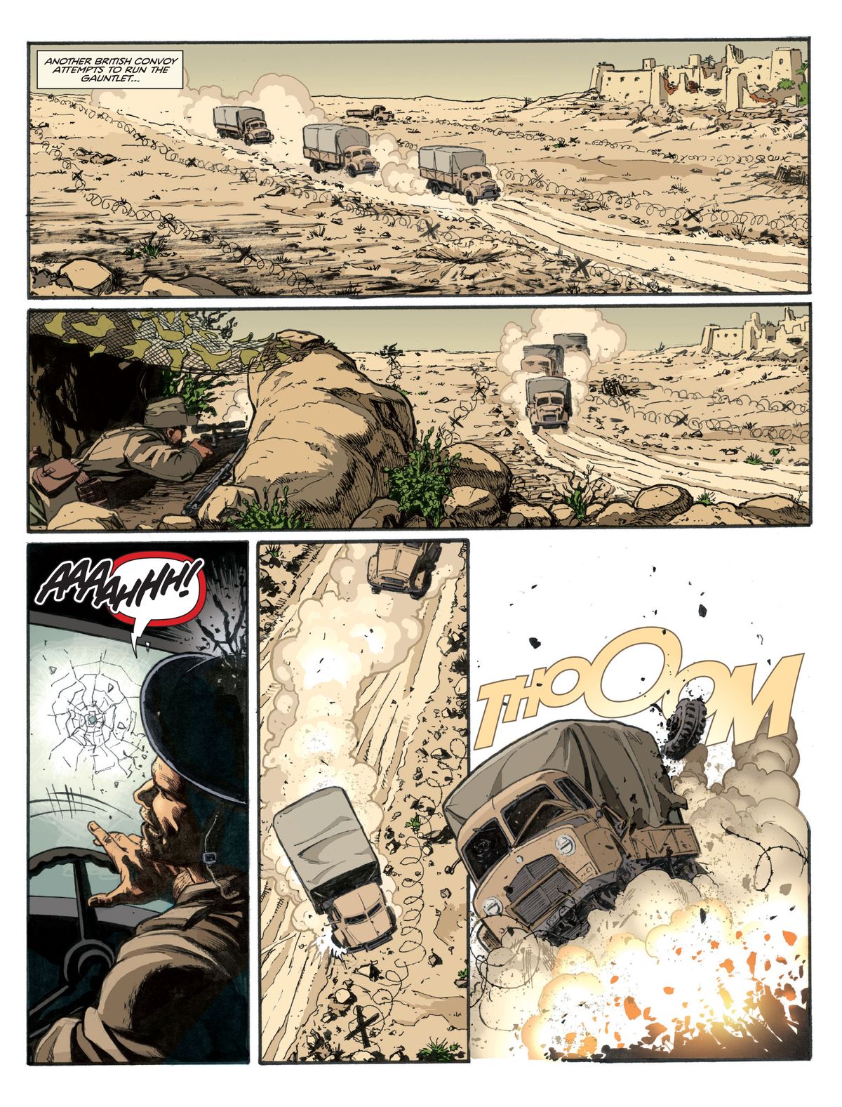 Check out the Sniper Elite III: Desert Ghost comic | GamesRadar+