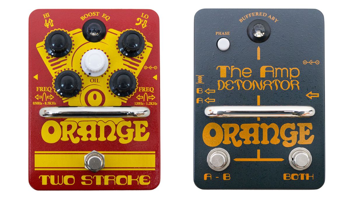 NAMM 2016: Orange launches two new stompboxes | MusicRadar