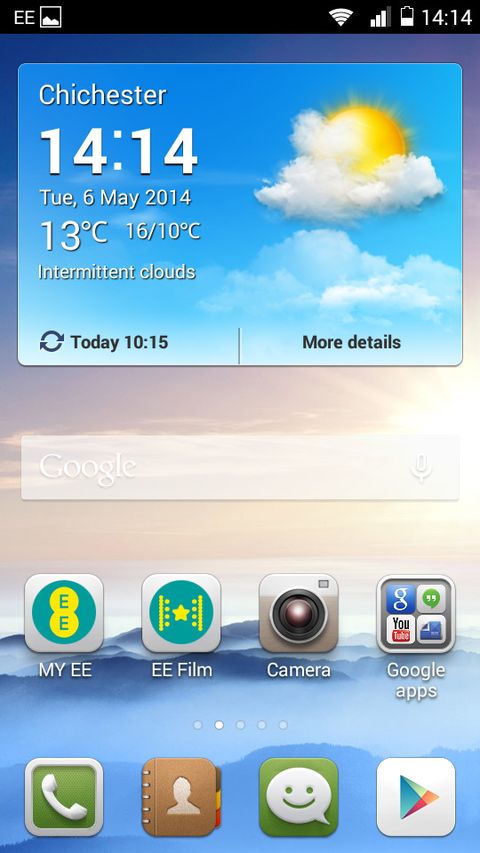 Interface and performance - EE Kestrel review - Page 3 | TechRadar