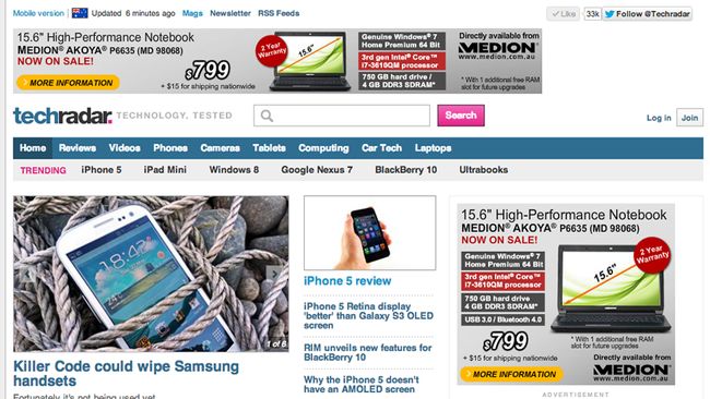 TechRadar Launches Australian Edition | TechRadar