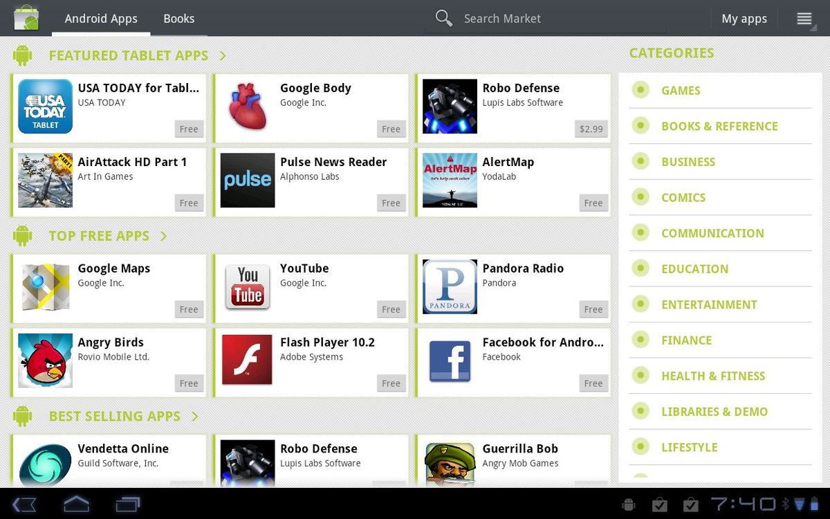 Android 3.0: Apps, games and widgets - Android 3.0 (Honeycomb) review ...