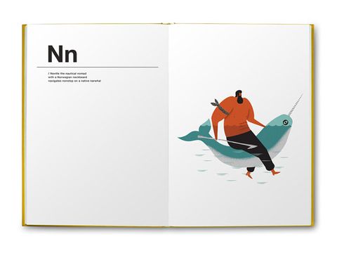 Quirky illustrated alphabet book offers an alternative ABC | Creative Bloq