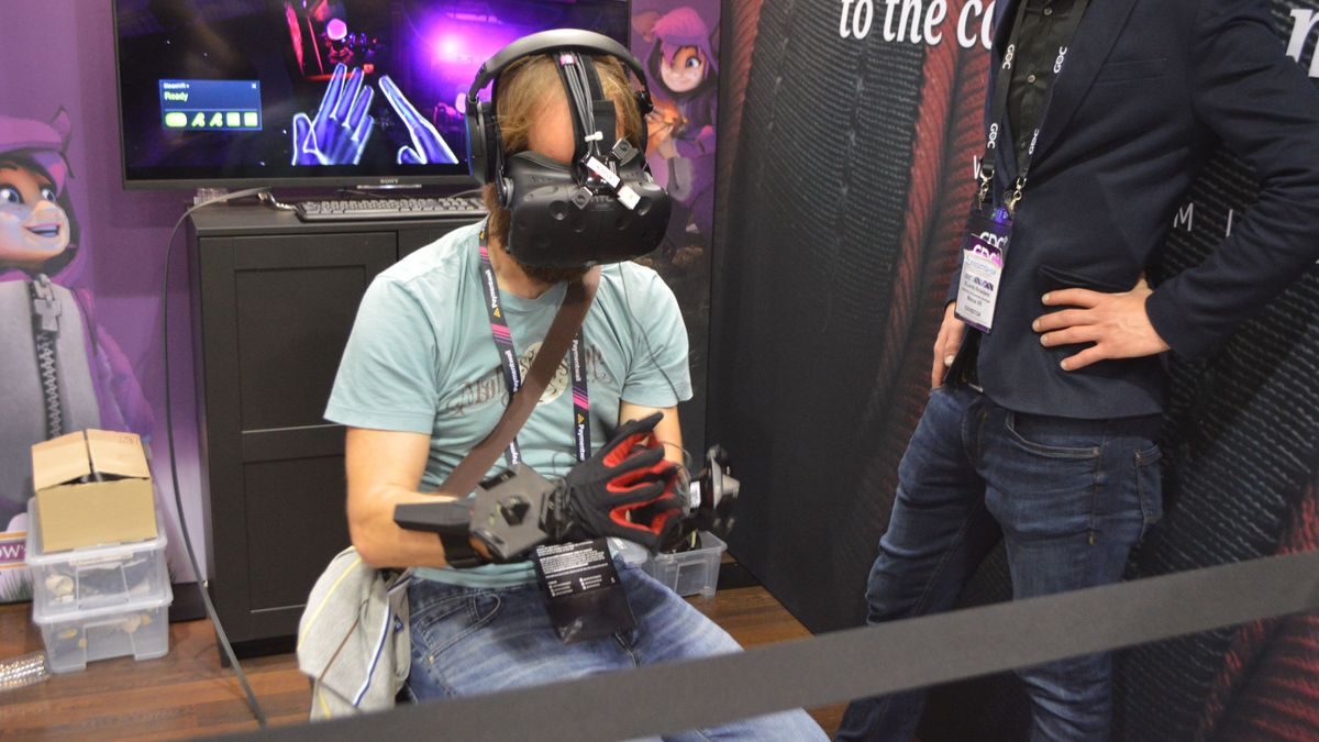 These gloves let me use my hands in VR, and it's the future | TechRadar