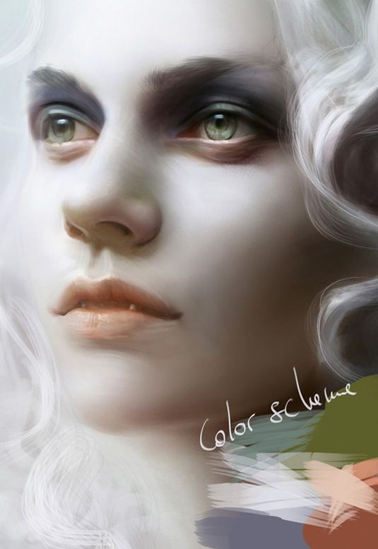 3 tips for painting translucent vampire skin | Creative Bloq