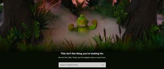 36 brilliantly designed 404 error pages | Creative Bloq
