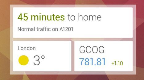 Google Now widget wanders in with Search for Android update | TechRadar