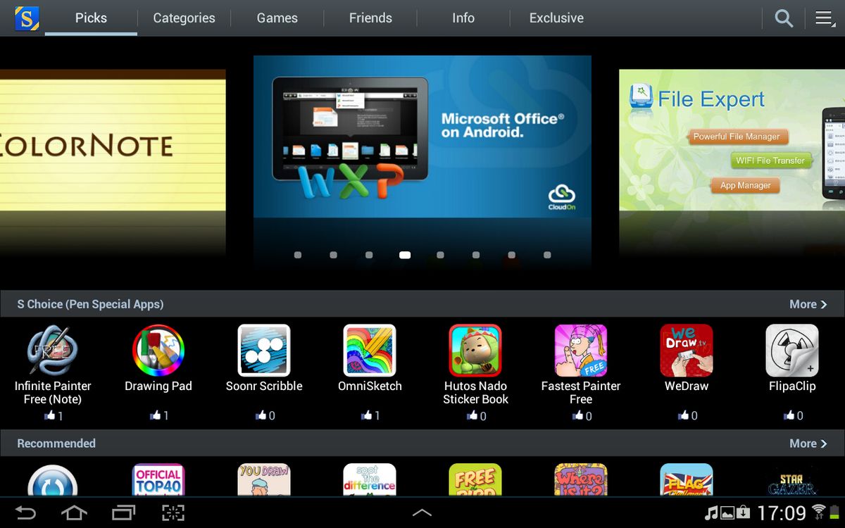 Apps and games - Samsung Galaxy Note 10.1 review - Page 5 | TechRadar