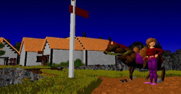 Ecstatica was a survival horror game where everyone was made of balls ...