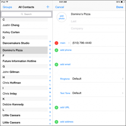 How to Manage Contacts for iPad and iPhone | TechRadar