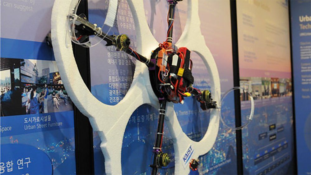 This fireproof drone can cling to walls like Spider-Man | TechRadar