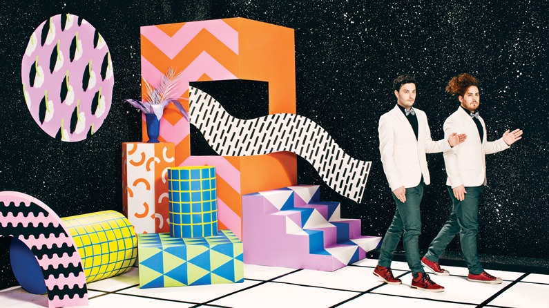 Stunning album art takes indie band back to the future | Creative Bloq