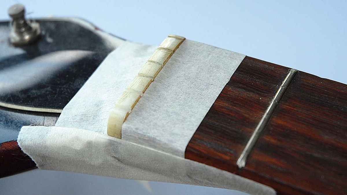 Guitar setup: how to repair a faulty guitar nut | MusicRadar