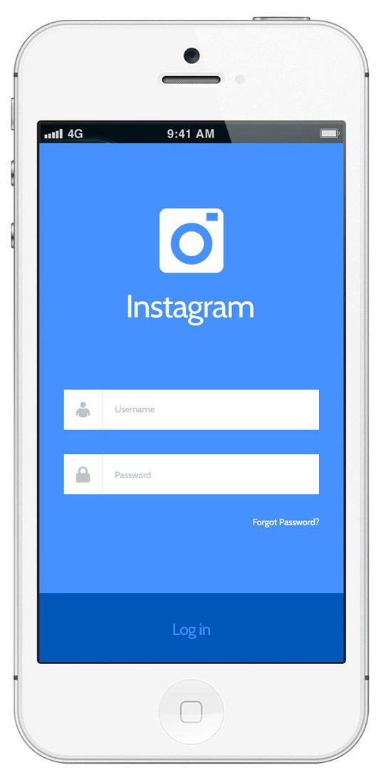 Instagram app reimagined with flat design | Creative Bloq
