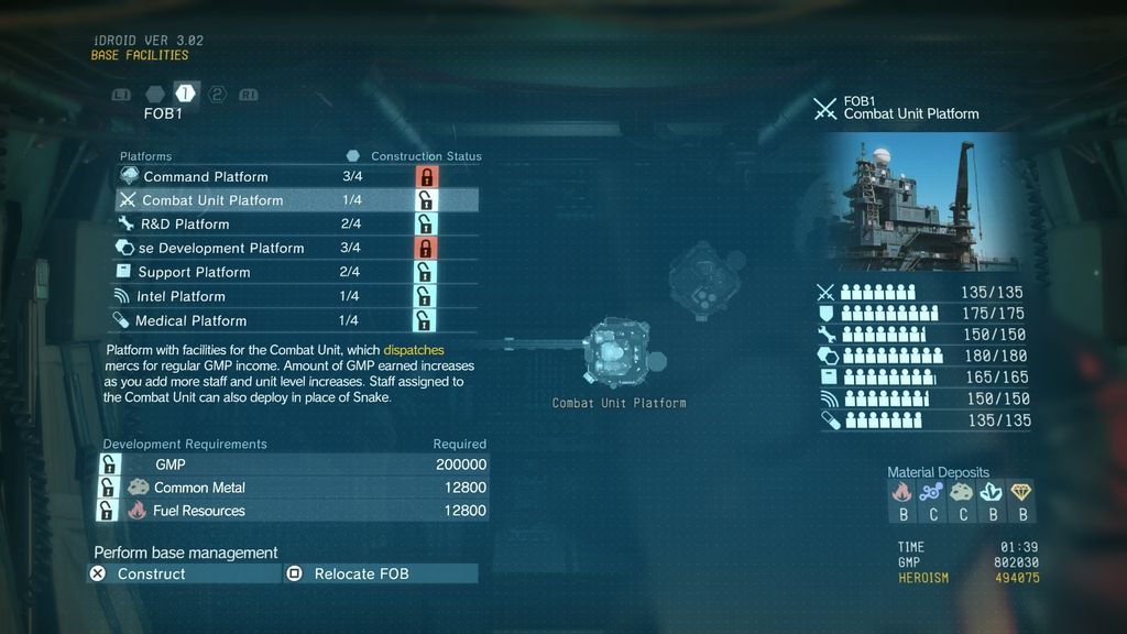 The fastest way to grow Mother Base in Metal Gear Solid 5 The Phantom ...