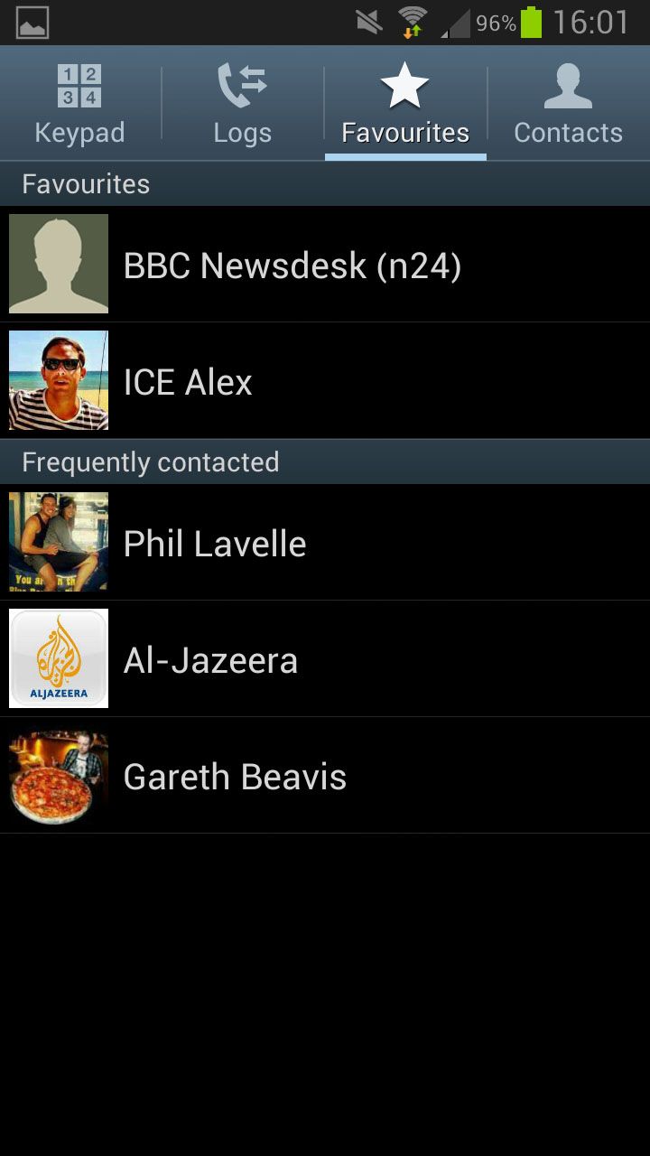 Contacts and calling - Samsung Galaxy Note 2 review - Page 3 | TechRadar