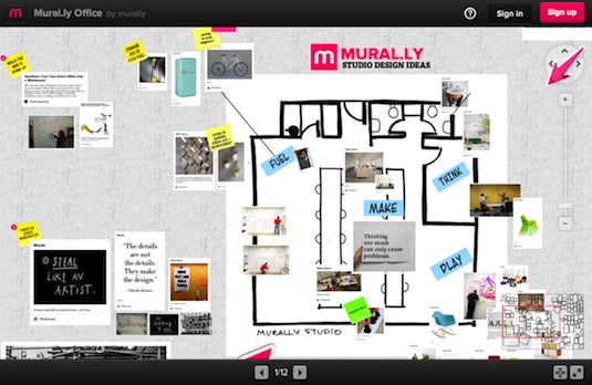 HTML5 collaborative brainstorming tool Mural.ly | Creative Bloq