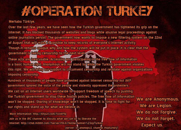 Turkish police round up 32 suspected Anonymous hackers | GamesRadar+