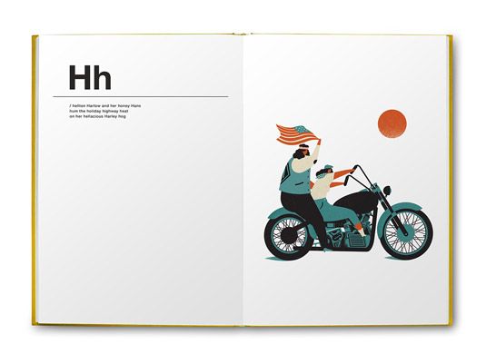 Quirky illustrated alphabet book offers an alternative ABC | Creative Bloq