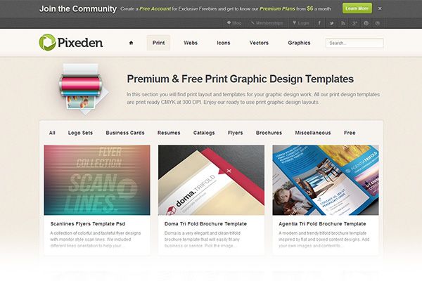7 great places to find print templates | Creative Bloq
