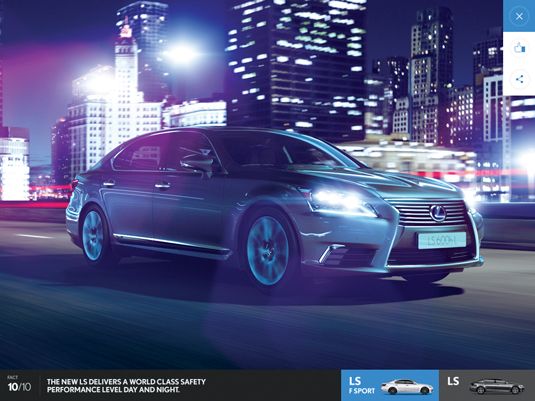 Lexus site drives web design further | Creative Bloq
