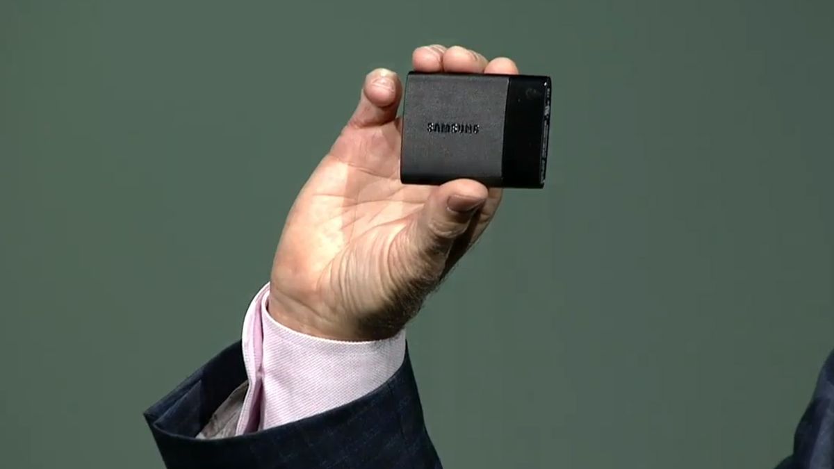 Samsung's first portable SSD is as small as a credit card | TechRadar