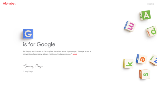 Does Alphabet's website hint at all-new Google logo design? | Creative Bloq