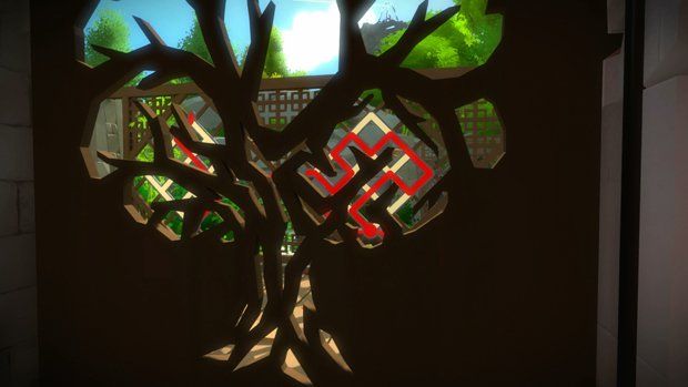 The Witness: Red Tree Temple (Monastery) - The Witness Walkthrough ...