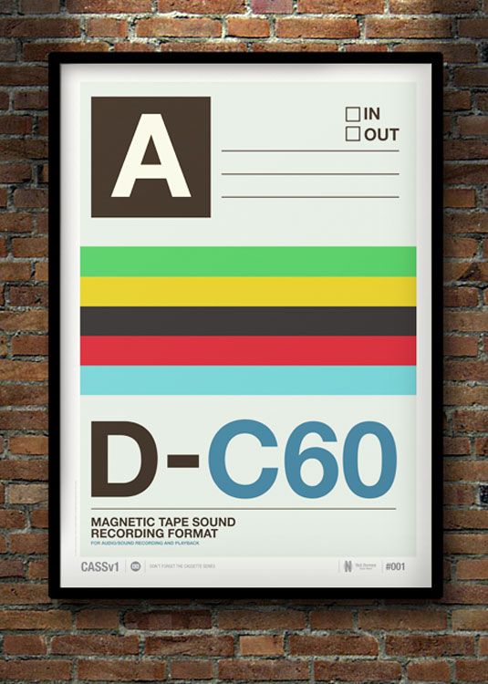 Cassette posters celebrate the art of analogue | Creative Bloq