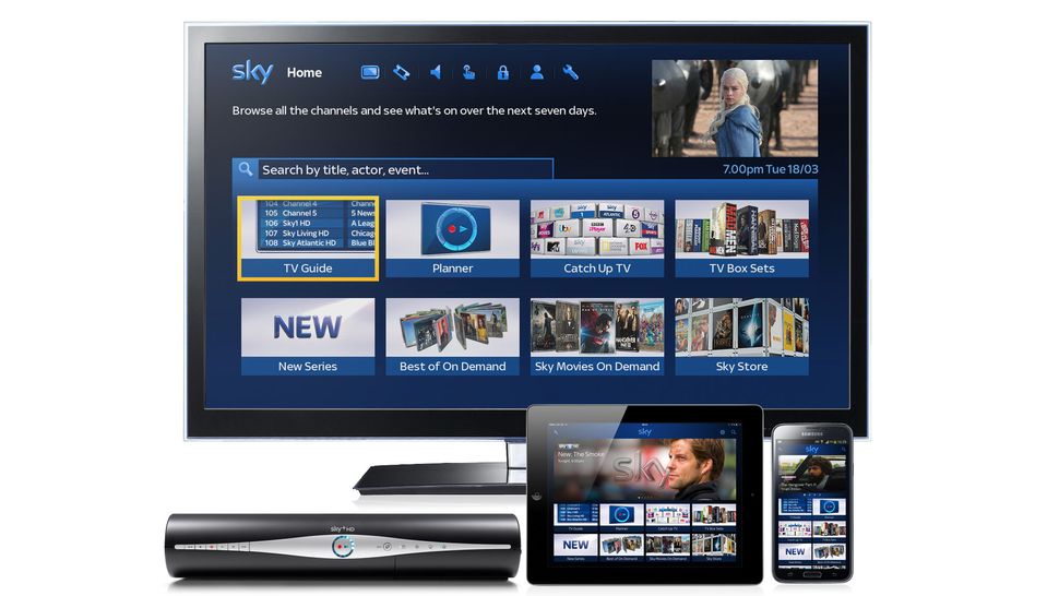 Brand new Sky EPG rollout starts today | TechRadar