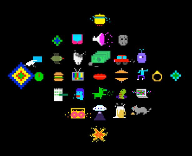 Pixel graphics to cure headaches | Creative Bloq