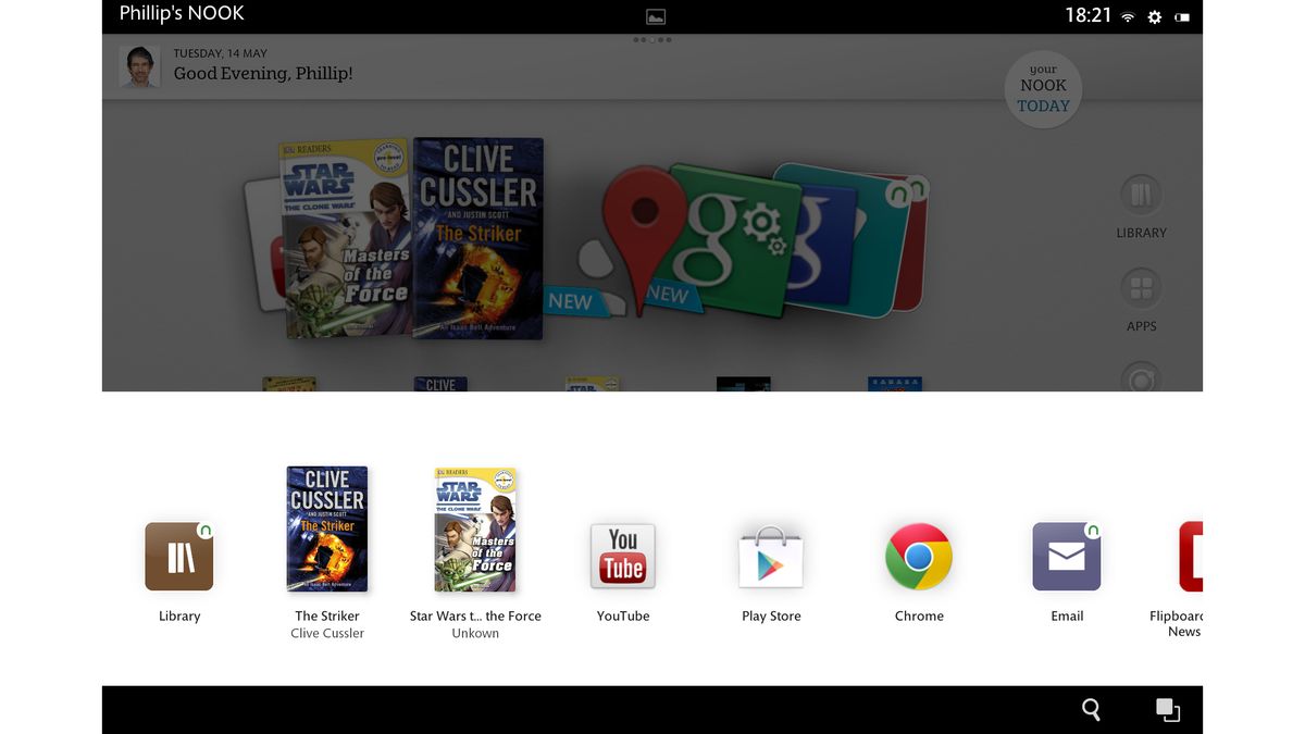 Interface and performance - Nook HD+ review - Page 2 | TechRadar