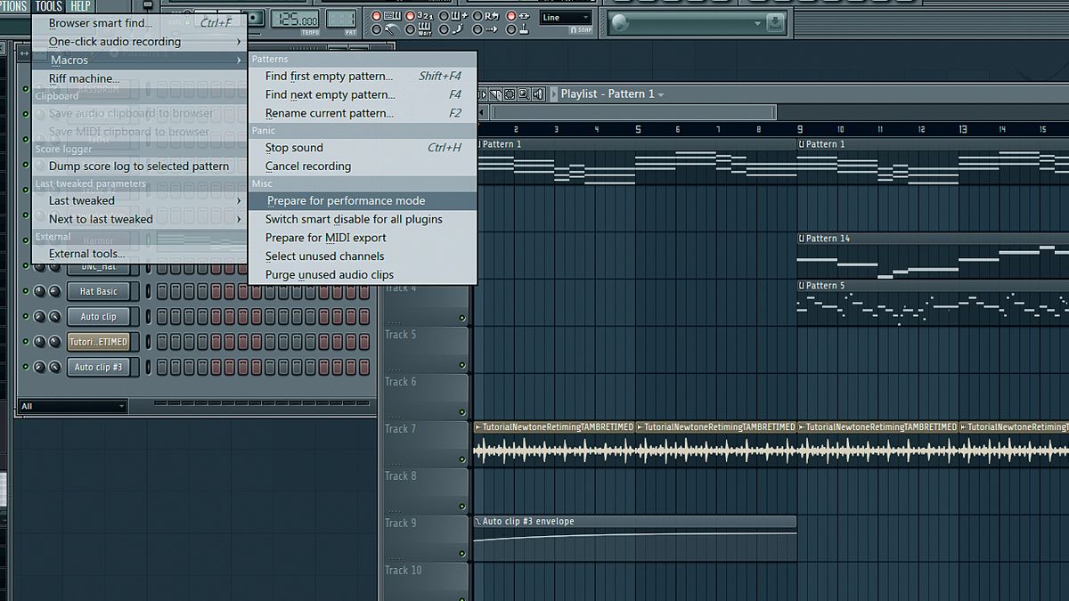 How to prepare a track for use with FL Studio 11's Performance Mode ...