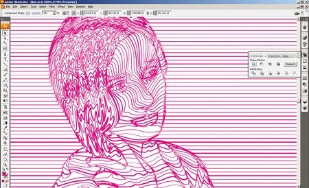 Create a line-based vector portrait using Illustrator | Creative Bloq