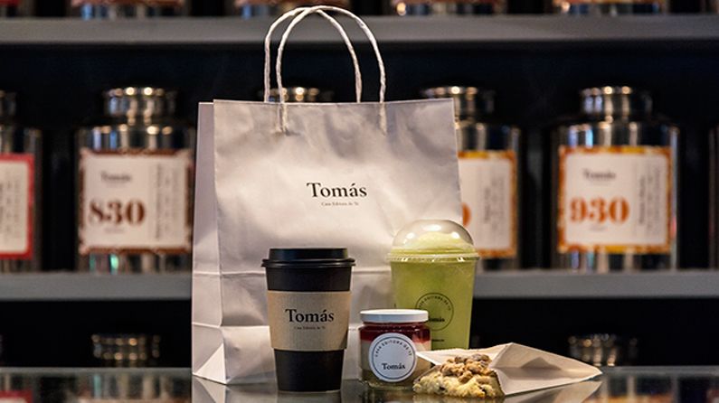 Stylish tea shop branding blends emotion with information | Creative Bloq