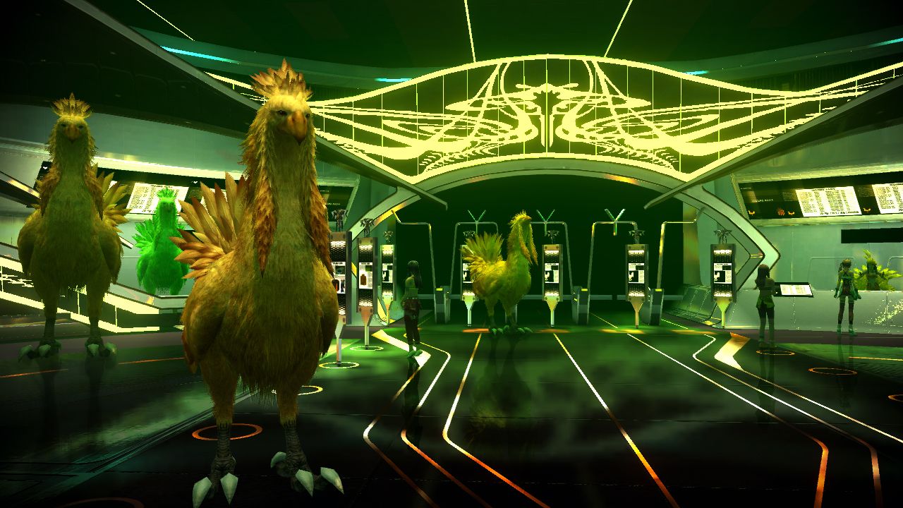 Final Fantasy XIII-2 screens bring Hope, Chocobo racing to the masses ...