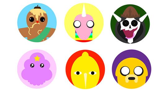 Cutting-edge cartoon inspires these glorious vector icons | Creative Bloq